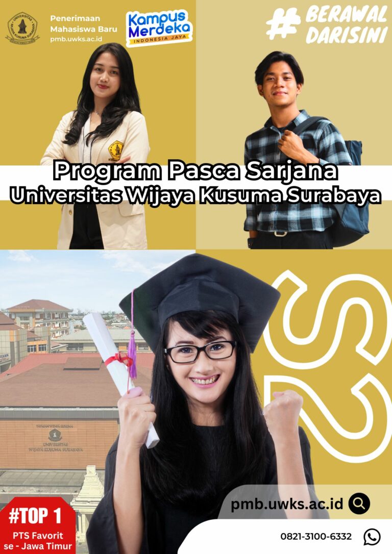 Brosur Digital - Penerimaan Mahasiswa Baru - Universitas Wijaya Kusuma Surabaya